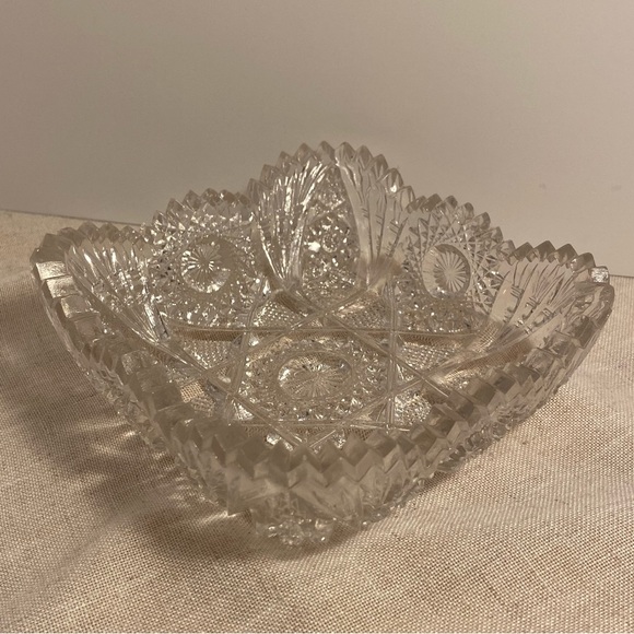 Nucut Imperial Glass | Dining | Vintage Nucut Imperial Glass Candy Dish ...